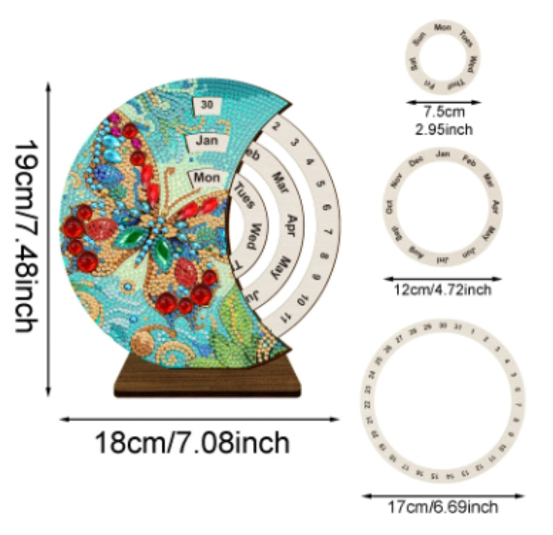 Hars Diamanten Kalender Diamond Painting Kalender 2026 - Sterrenbeelden ...